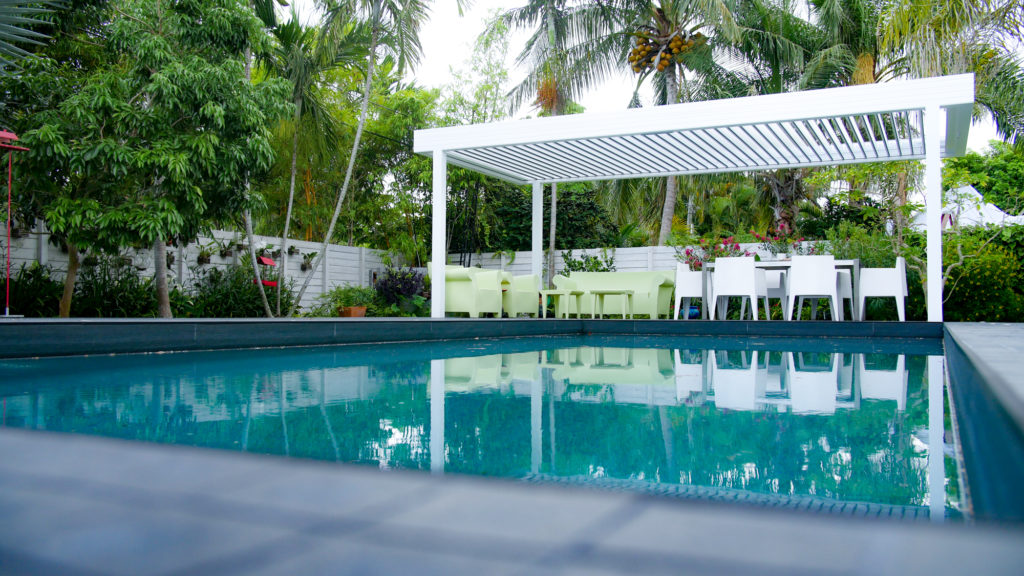 Luxury Louvered Pergolas Made in Florida | Azenco Outdoor