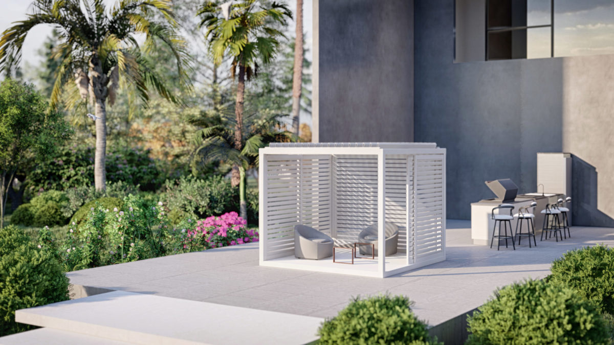 Using Louvered Pergolas Everyday - Azenco Outdoor