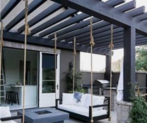 White Pergola - Color Goes Beyond Aesthetics - Azenco Outdoor