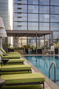 Covered Pool Deck For Hotel Rooftop Space | Azenco Outdoor